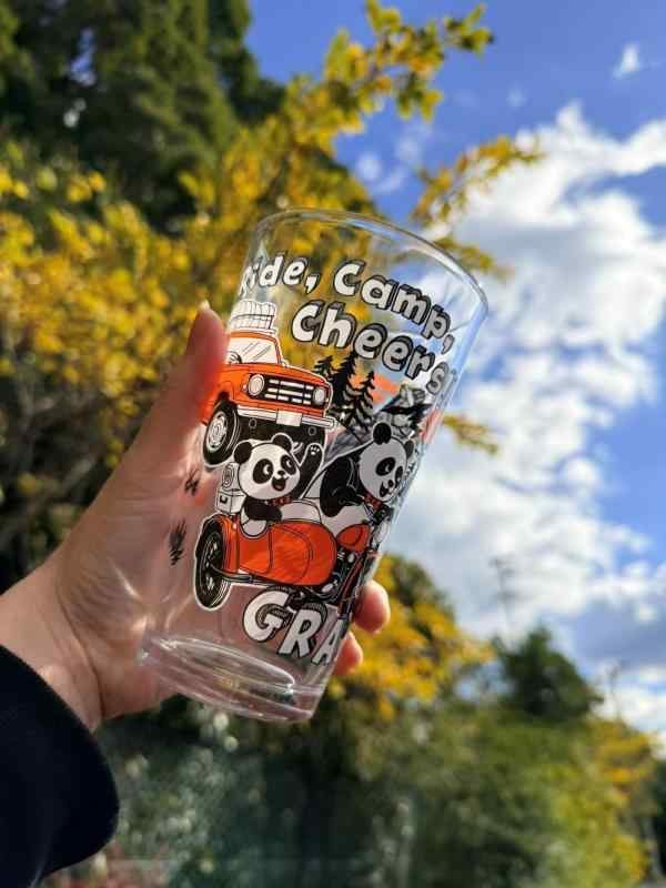 GRANDOOR パイントグラス 480ml 大口径 極厚 グラス コップ ビールグラス ビアグラスGRANDOORオリジナル　パイントグラス4mm極厚グラスで冷たさキープ口径8.5cm, 高さ14.5cmたっぷり入る　容量480mlイラス...