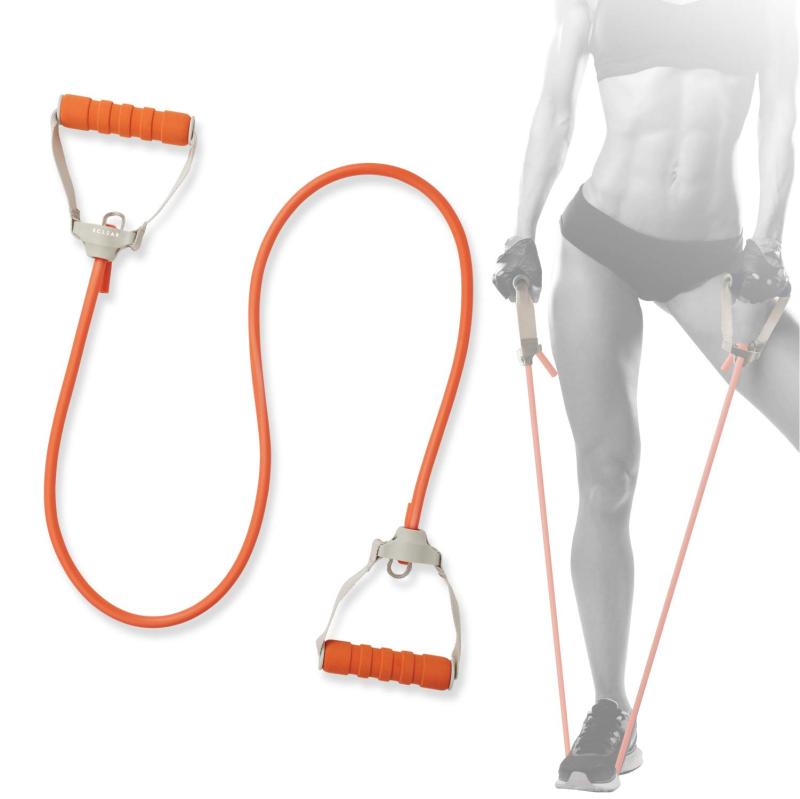 エレコム トレーニングチューブ ハンドル付き ハード エクリアスポーツ