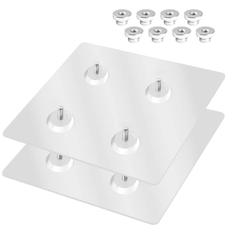 BERGBUCH VESAマウントシール ネジ・ナット付属 VESAモニターアーム/変換/スタンド/マウント/ブラケットVESA規格 75mm x 75mm に対応