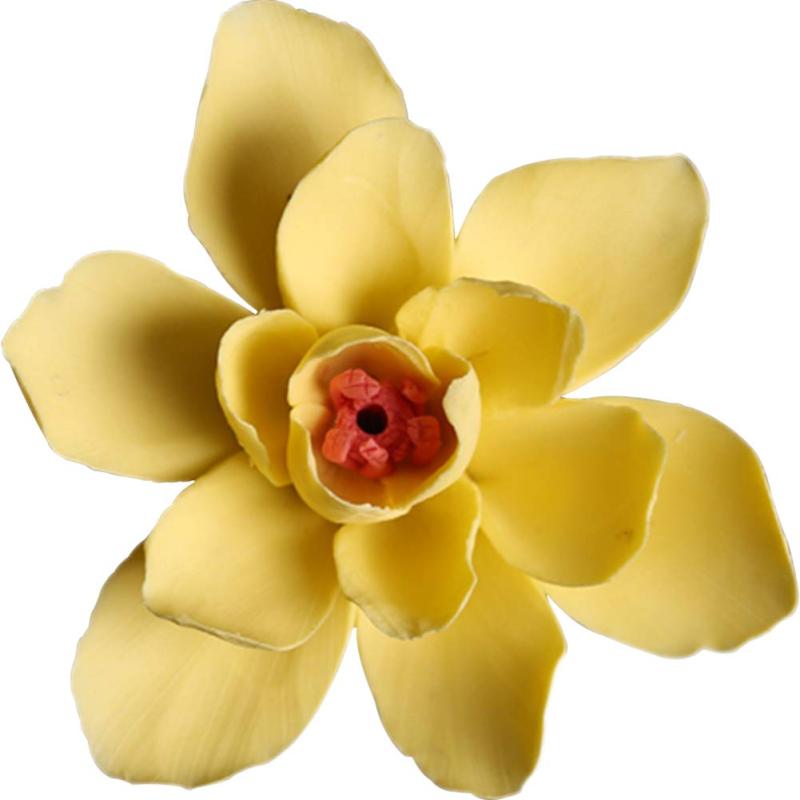 Umoraお香立て 香皿 陶器 スティック 梅花 臘梅 手作り アロマ 置物 優雅 インテリア本体は良質な陶土で焼成され、質感よく、スティックタイプのお香に適用。手作りのリアルな梅花の形、優雅でのびやかな雰囲気が現れ、陶器の芸術品としてお部...