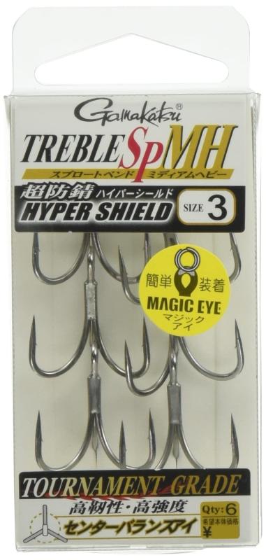 がまかつ(Gamakatsu) トレブルフック バラ トレブルSP-MH #3号数:#3入本数:6