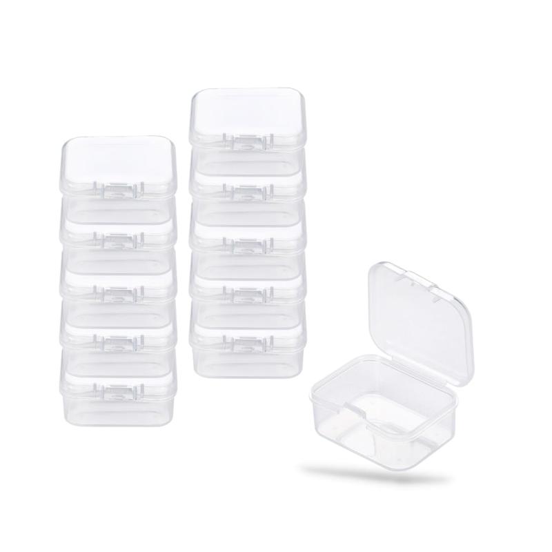 レジプロb 透明プラスチックケース 小物収納 オーガナイザー 蓋付き 30個セット【整理整頓】小物をスッキリと整理できる大容量セットです。蓋付きデザインでホコリから守りながら、透明なので中身が一目でわかります。小さなアクセサリーや文房具など...