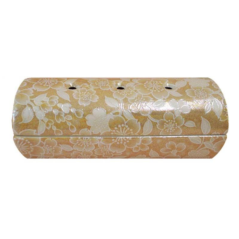 【国産・美濃焼】【単品】『ゆい花』横置き筒型香炉 陶器製（j1273-1-1）色をお選びください仕様 陶器製　美濃焼　　　内容 1個 　　　生産地 国産サイズ 横幅11cm×奥行4.5cm×高さ4cm【ご使用上の注意点】・線香は、香炉中央に...