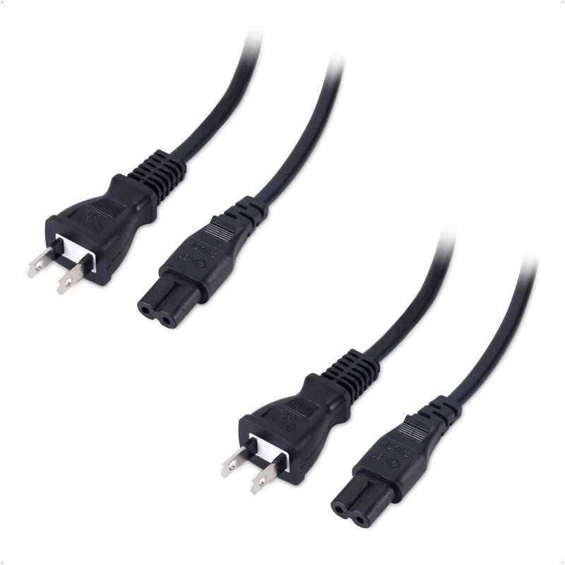 (2-本セット) AC 電源ケーブル
