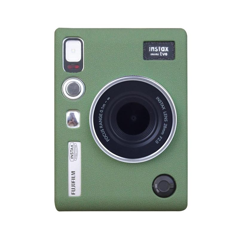 HIYQIN 富士フイルムチェキevoケース,instax mini evoケース シリコン製 旅行 耐衝撃 チェキevoケース シリコンジャケット 保護カバー対応カメラの型番：FUJI instax mini Evo材質：シリコン使用便利...