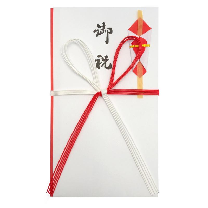 赤城 祝儀袋 紅白5本 御祝 花結び 5枚入 キ980281 parent