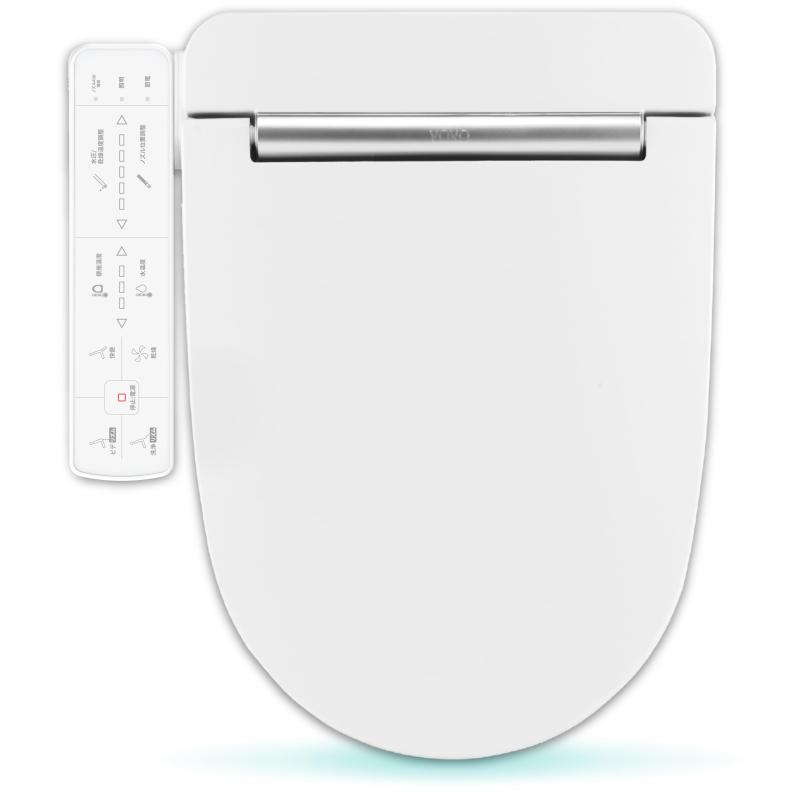 VOVO STYLEMENT 温水洗浄便座 セルフクリーニング フルステンレスノズル 温熱シート 温乾水洗い 乾燥 消臭 LED照明ビデシート。