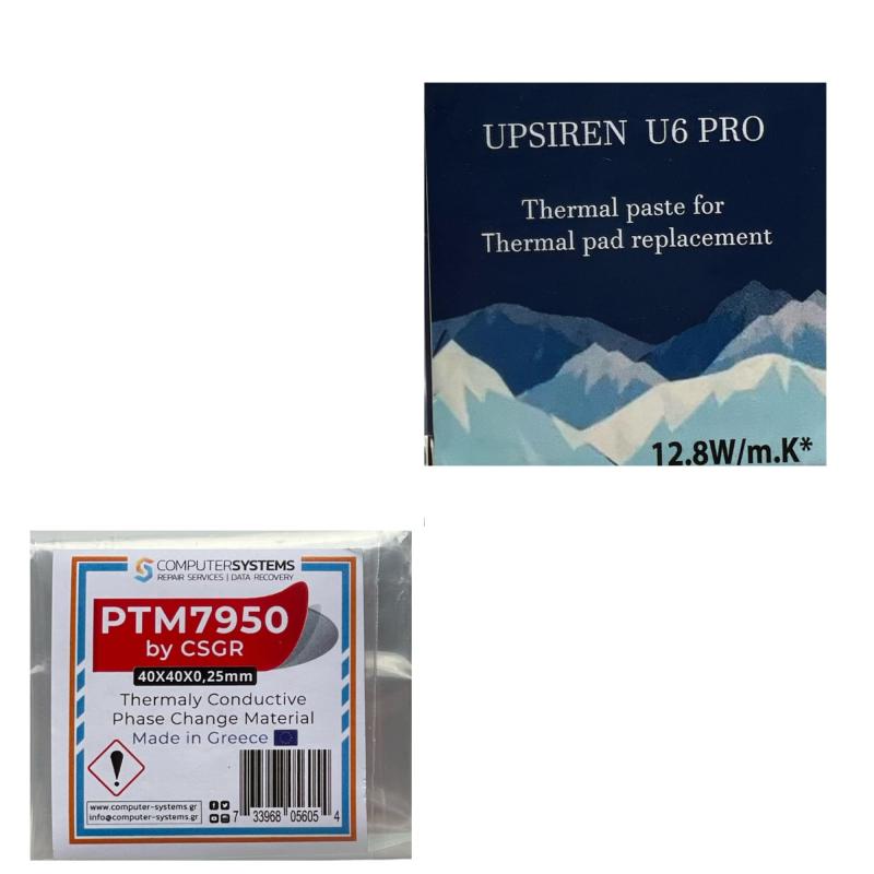 PTM7950 by CSGR &amp; UPSIREN U6 PRO 20g Set – Ultimate Thermal Management for High-Performance SystemsOptimal Thermal M...