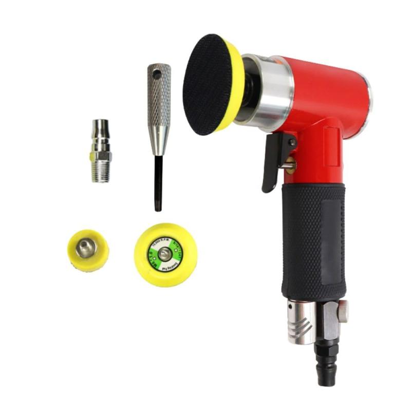 MORABLU エアポリッシャー 空気圧 小型アングルサンダー 2/3インチ対応 オービタル研磨機 研磨パッド2種付き【コンパクト設計で高効率作業】軽量で扱いやすい小型エアーサンダー。高速回転により研磨効率が高く、狭い箇所やパーツの細部作業...