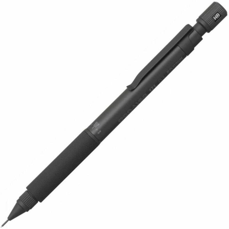 プラチナ万年筆 製図用シャープ プロユース171 0.3mm マットブラック MSDA-2500A【本体サイズ】全長144.5mm×最大軸径10.0mm【重量】重量23.7g【特徴1】シュノークシステムを搭載/筆記感調整可能【特徴2】シャー...