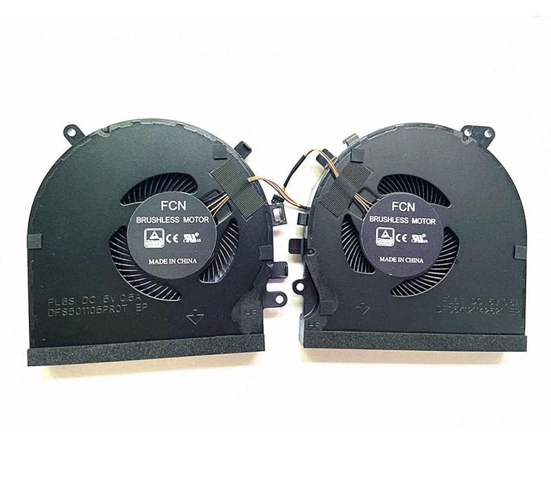 MOQIAN CPUとGPU冷却ファンの交換 Razer Spirit Blade 15 GTX1060 RZ09-027 RZ09-0270 RZ09-03009E97 RZ09-0300 RZ09-0328 RZ09-03287E72-...