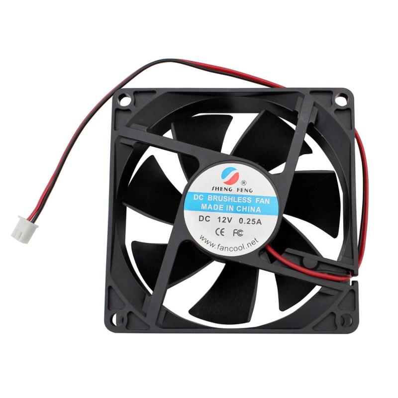 Kaito Denshi(海渡電子) DCファン ケースファン 12V 冷却 送風 80mm×80mm×25mm 3000RPM定格電圧：12V定格電流：0.25A回転速度：3000RPM本体：8x8x2.5cmケーブル長：約20cm