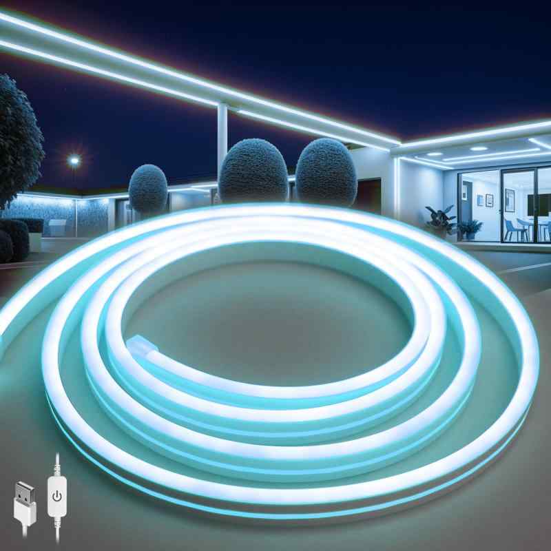 5V-USB LEDテープライト、調光可能,120SMD/M 防水 、8mm-15mmはほとんど無計画にトリミング，明るい両面テープ、柔軟性、間接照明DIY装飾品