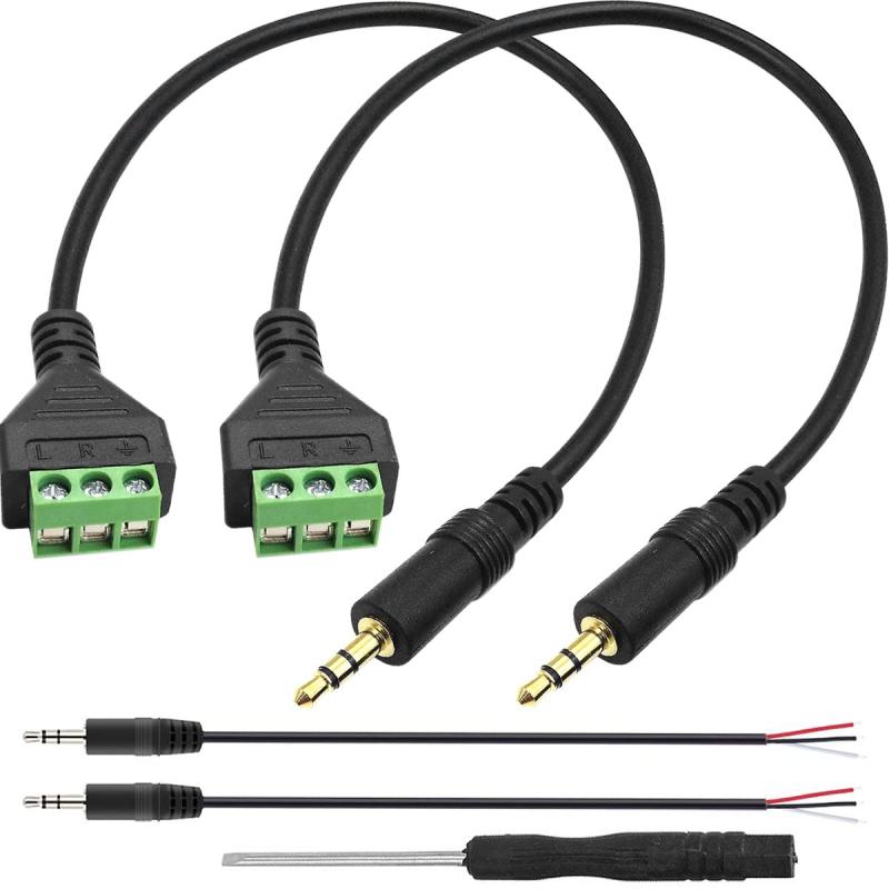 3.5mmスピーカーワイヤーアダプター