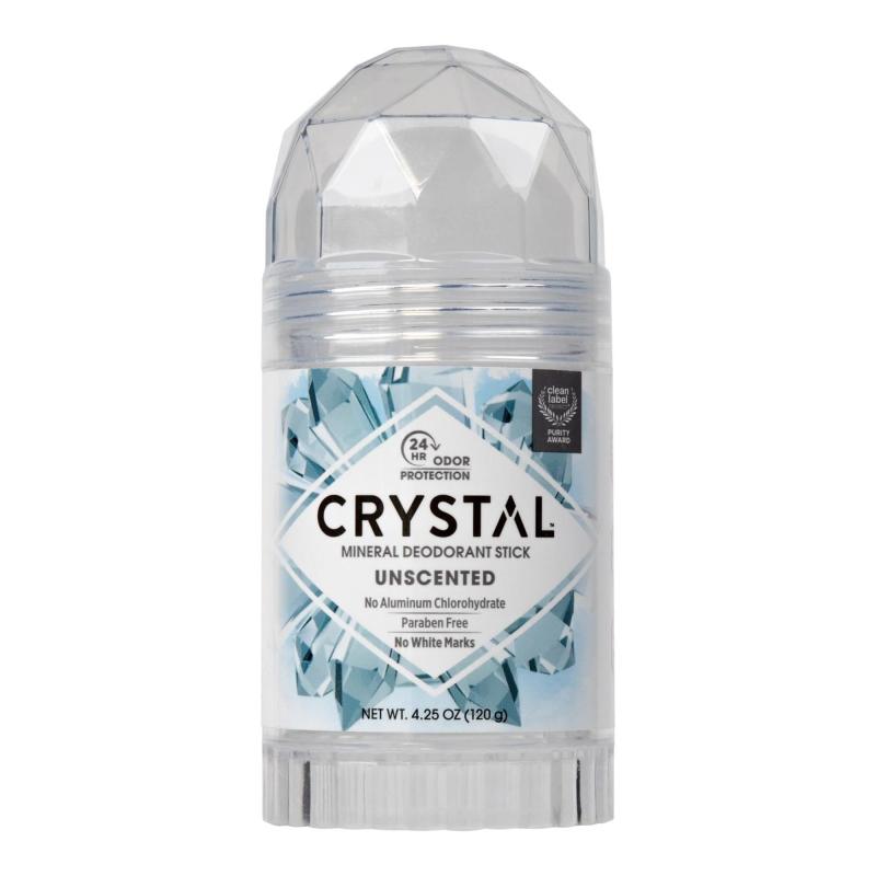 Crystal Deodorant Stick Twist-Up 126 ml (並行輸入品)ミネラルソルトが原料のクリスタルデオドラントは、ニオイの原因となる細菌に対する目に見えない障壁を形成し、ニオイを発生源で止めるのに役立ちます。