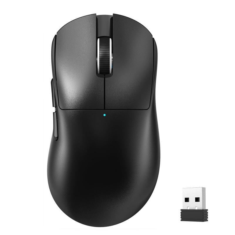 ZIYOU LANG×MAGIC-REFINER X2 ゲーミングマウス 無線 三モード（2.4G/Bluetooth/有線）69g 超軽量 中〜大手サイズ PAW3311センサー BK3633主控 最大24000DPI 1000Hz 高精...