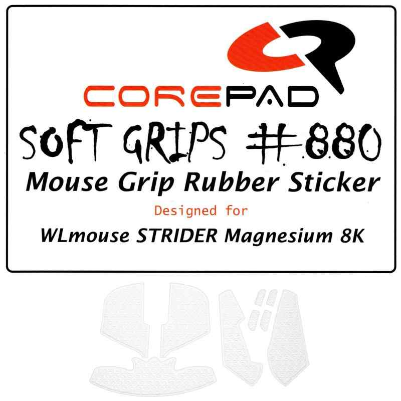 Corepad Soft Grips WLmouse STRIDER Magnesium用グリップテープ 1set ソフトポリマーゴム【】対応マウス：STRIDER Magnesium1 Set Corepad Soft Grips (1x...