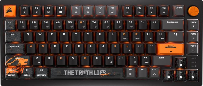 Corsair K65 LUX Cherry MX RGB Red -日本語 ゲーミングキーボード- KB357