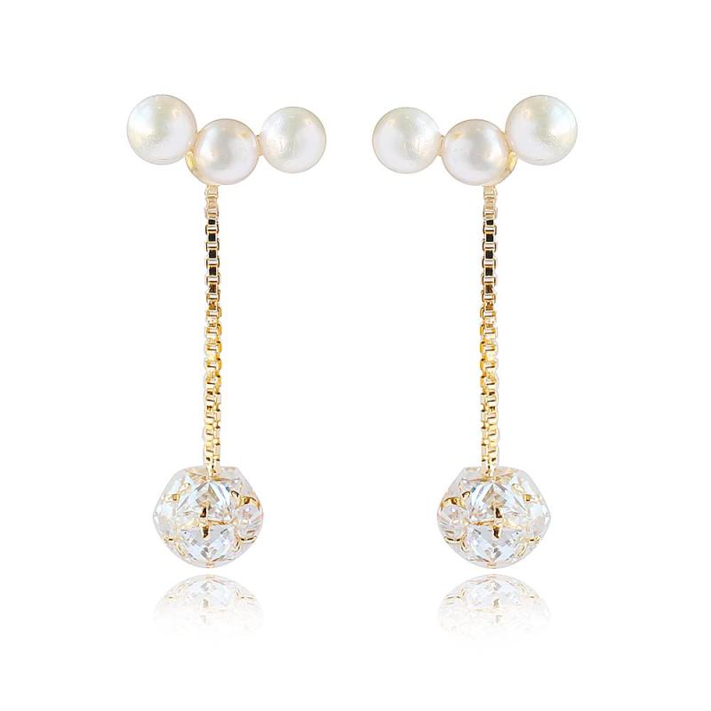 ピアス レディース 人気 金属アレルギー対応 リング ピアス18金イヤリング 耳飾りearrings women