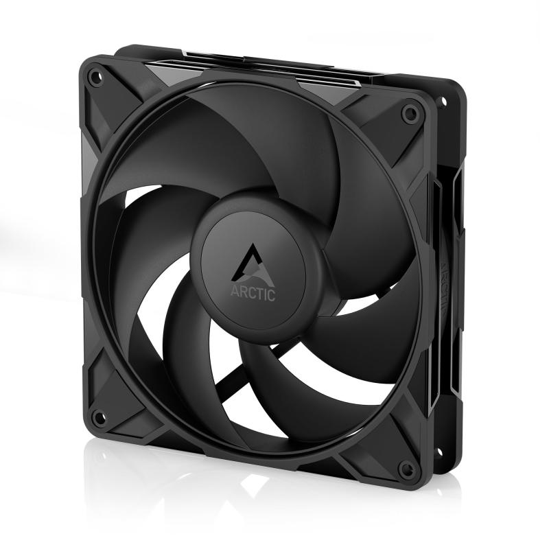 ARCTIC P14 Pro PST - パワフルなプレミアムファン 140mm PWMファン Yケーブルスプリッター付き 400-2500 RPM、0 RPM <5%PWM、流体ダイナミックベアリング、4ピン - ブラック