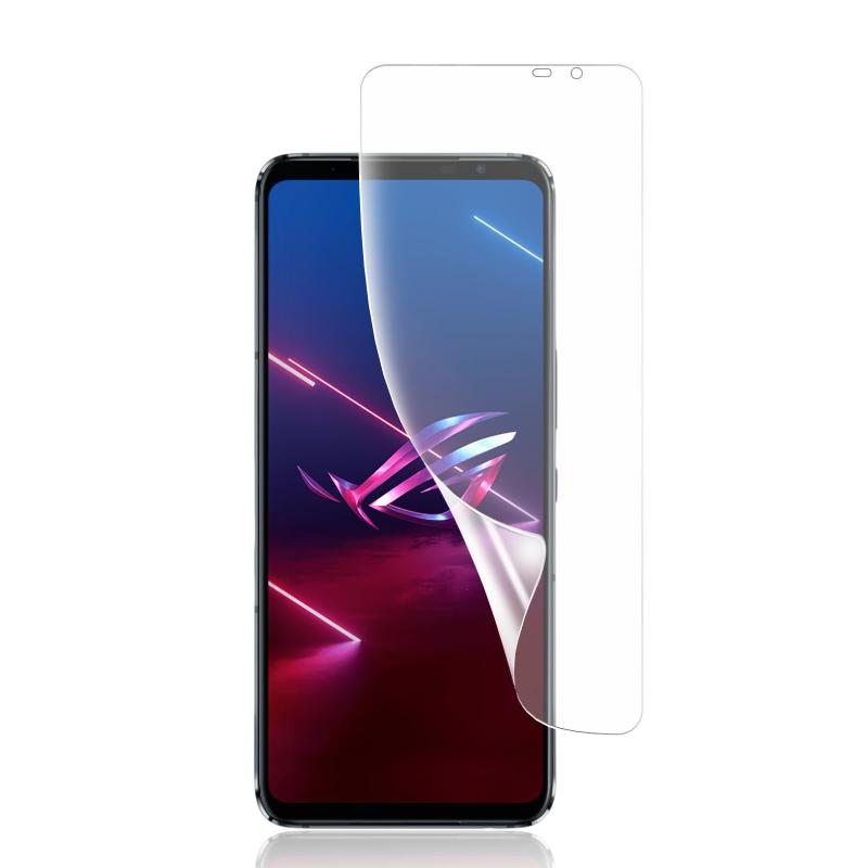 【指紋認証対応&amp;アンチグレア】JACRON 対応 Asus Rog phone 5/5 Pro/5 Ultimate 用 フィルム TPU素材 対応 ASUS ROG Phone 5 保護フィルム サラサラ タッチ感 手触り良い 超...