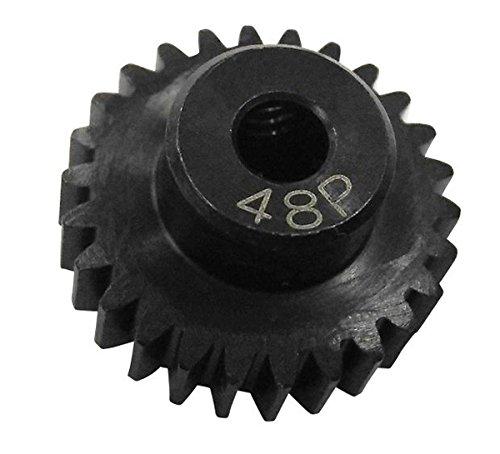 TOP LINE ウェイトスチールピニオンギヤ 48ピッチ 25T TP-4825W