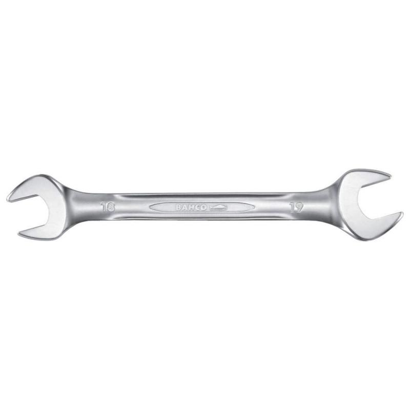 BAHCO(バーコ) Double Open-end Spanner 両口スパナ 4.5mm×5 6M-4.5-5.5原産国:スペイン二面幅寸法(mm):4.5×5.5全長(mm):105質量(kg):0.015