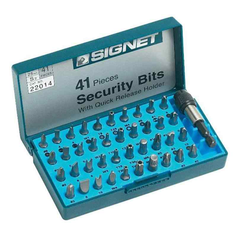 SIGNET(シグネット) 41PCS クイックリリースビットセット 22014ビット40本を搭載したセット。
