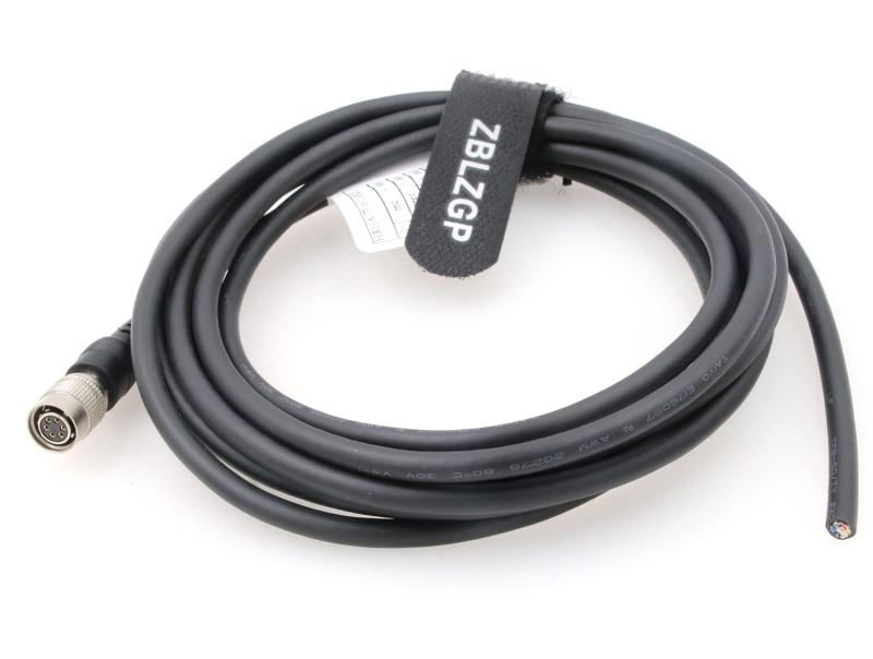 ZBLZGP Hirose 6ピンツイストパワーIOトリガーケーブル Basler GIGE AVT CCDカメラ用 (10M)ハイフレックス6ピンHiroseメスHR10A-7P-6Sケーブル、Basler GIGE AVT CCDカメラ...