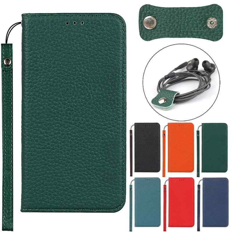 Eastwave for LG V60 ThinQ ケース L-51A / A001LG ケース for lg v60 手帳型ケース lgv60 財布型 カバー 手帳式 本革 柔らかい 本皮 高質 スプラットホール付き スプラット同梱 内蔵...