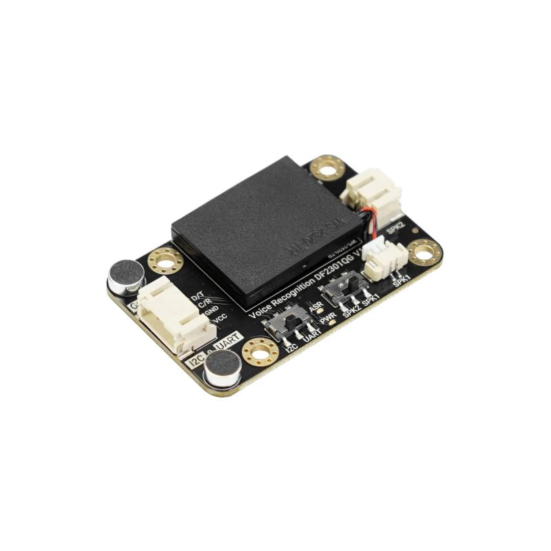Gravity: Offline Language Learning Voice Recognition Sensor 言語学習音声認識センサー - micro:bit/Arduino / ESP32用オフライン、I2C＆UART対応【使い...