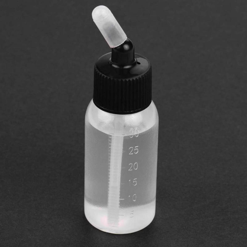 エアブラシ プラスチックボトル ペイントボトル 30ml 10本 吸い上げ式 デュアルアクション デュアルアクションアダプター 塗料 ペイント 顔料 画材【通気キャップで乾燥を防ぐ】このエアブラシボトルには通気キャップが付いており、ボトルの...