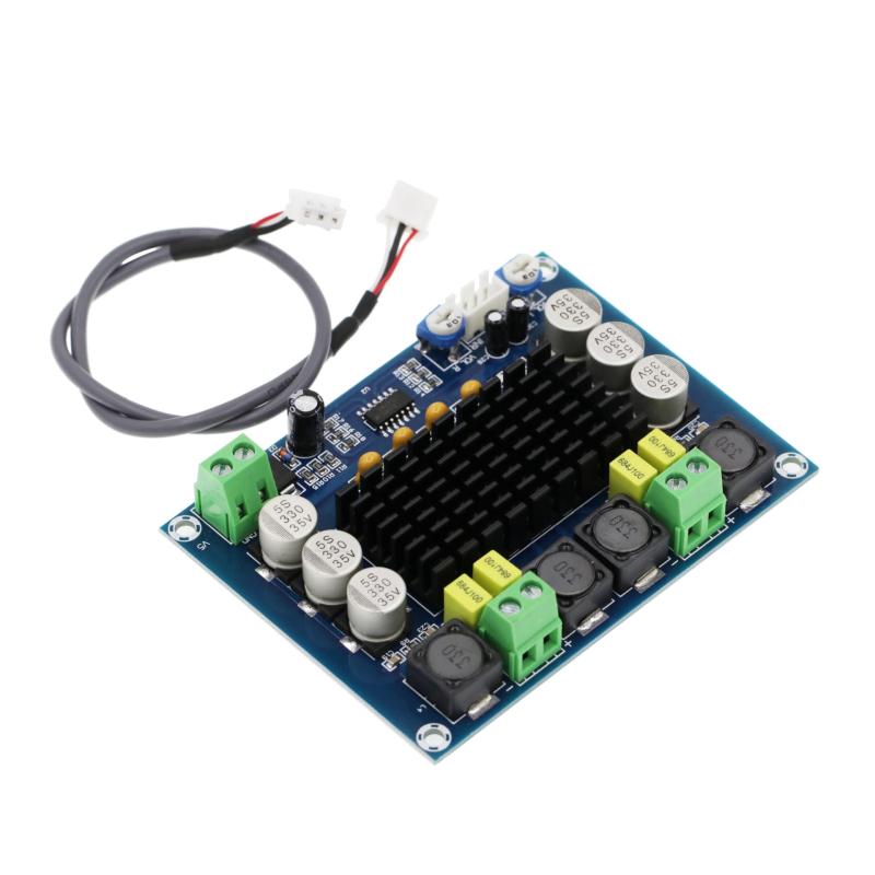TPA3116D2 TPA3116 XH-M543 デュアルチャンネルステレオハイパワーデジタルオーディオパワーアンプボード 120W+120W DIYモジュールTPA3116D2 デュアルチャンネル クラス D デジタル パワー オーディ...