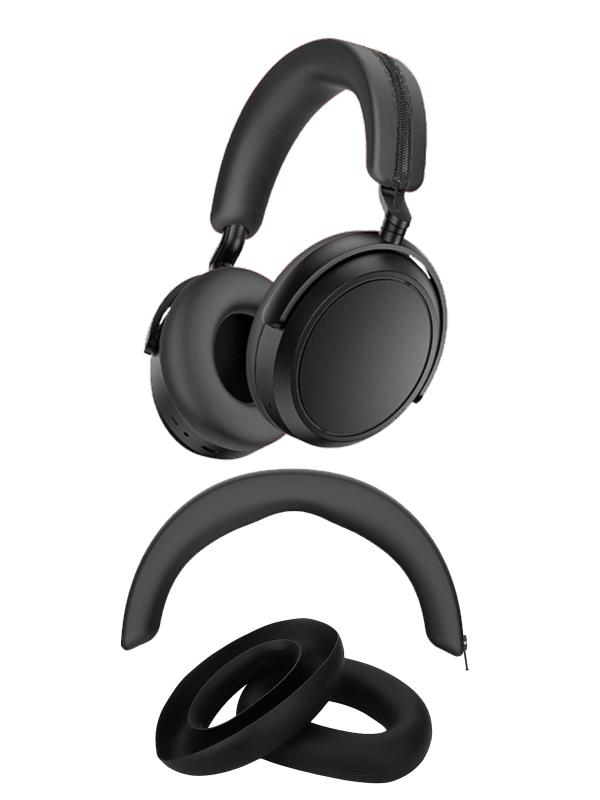 For Sennheiser MOMENTUM 4 用 ケース カバー （ ヘッドバンド カバー +イヤーパッド カバー ） 【NOUKAJU】Sennheiser MOMENTUM 4 用 イヤーパッドケースカバー/ヘッドバンド 保護ケー...