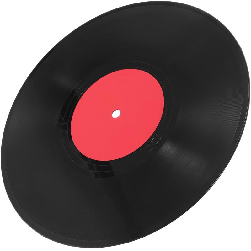 Cabilock ビニールレコード 壁掛け装飾 11.73インチ ラージサイズ ヴィンテージ風 音楽パーティー カフェ ホームインテリア レトロ壁飾りヴィンテージスタイルの魅力：Cabilockのビニールレコードの壁の装飾は、レトロとモダン...