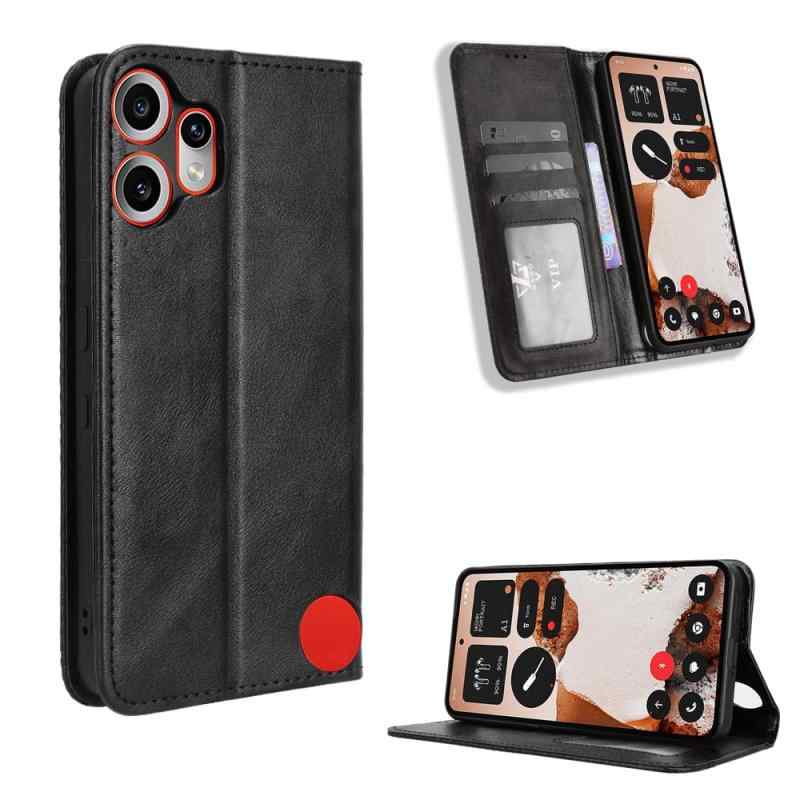 Nothing CMF Phone 2 Pro ケース【MARR】 スマホケース 手帳型 シンプル カバー 手帳型ケース Nothing CMF Phone 2 Pro 高級PU レザー カバー カードポケット 手作り スタンド機能付き 全...