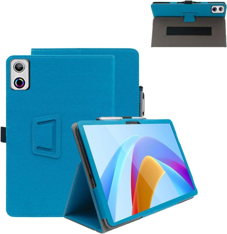 For ZOFYWNAS A10-A ケース 【Vaele 】10インチ タブレット ケース 360°全面保護 二つ折りスタンド多視角調整 ペンホルダー付き 上質PUレザー キズ防止 軽量 全面保護 ZOFYWNAS A10-Aタブレットカ...