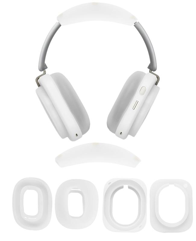 For NOTHING Headphone(1) 用 ケース カバー 【NOUKAJU】 NOTHING Headphone(1) 用 イヤーパッド/イヤーカップ/ヘッドバンド 保護ケース シリコン素材 キズ防止 指紋防止 防塵 落下防止 ...