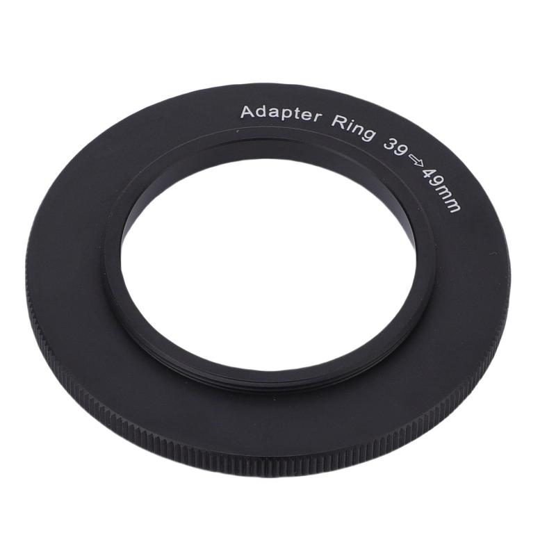 EBTOOLS 39mmから49mmカメラレンズアダプターアルミニウム合金39mm〜49mmフィルターステップアップミラーレスカメラアクセサリー用互換性：この39mmから49mmのレンズアダプターは、ほとんどの39mmレンズに49mmフィル...