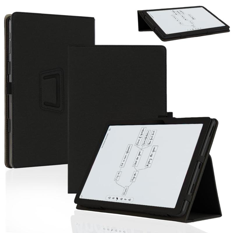 For iFLYTEK AINOTE 2 ケース 10.65インチ スタンド 【HASADEDE】機能 角度調整 上質PUレザー キズ防止 タッチペン収納機能 磁気吸着機能付き 耐衝撃 軽量 全面保護 iFLYTEK AINOTE 2 専用...