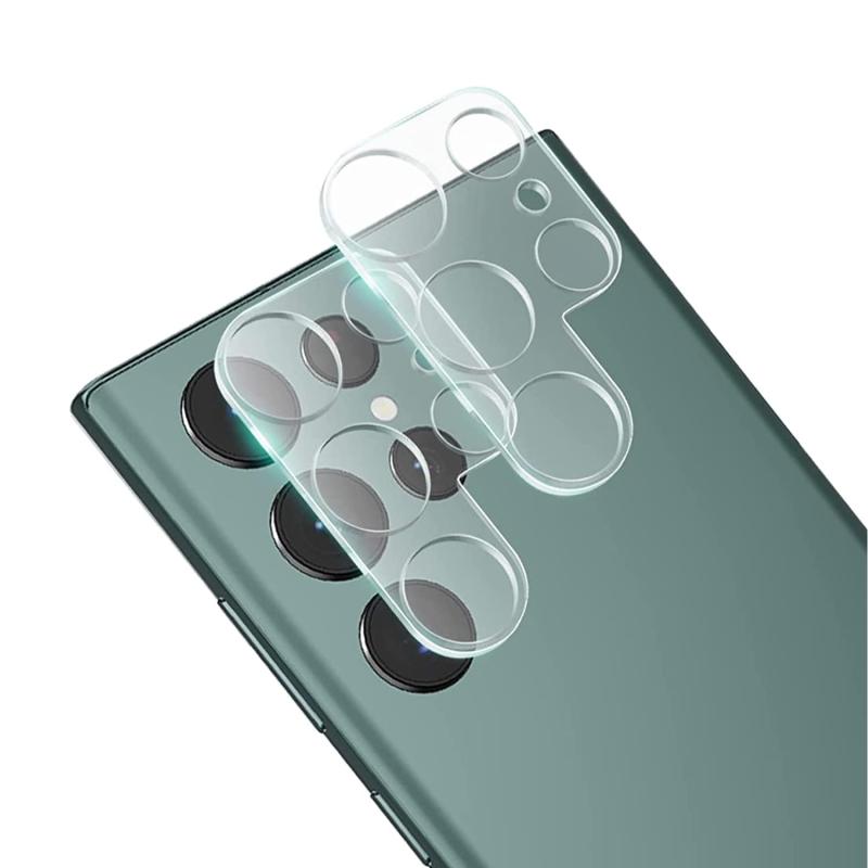 For Galaxy S22 Ultra カメラフィルム [Gosento] Galaxy S22 Ultra SCG14 SC-52C カメラ保護フィルム ラウンドエッジ加工 軟質ガラスフィルム 自己吸着 キズ防止 高光透過率 ギャラクシ...