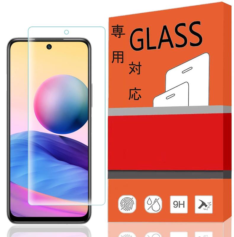 FOR Redmi Note 10T / Redmi Note 10 JE 用の ガラスフィルム for 用の フィルム 専用対応 ガラスフィルム 強化ガラス for Redmi Note 10 JE 用の 液晶保護フィルム 硬度9H 高透...
