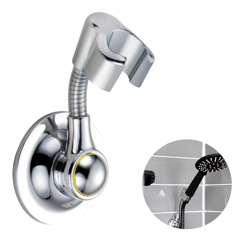 Kelain シャワーフック 強力吸盤 ワンプッシュ 簡単取り付け 360度回転 シャワーホルダー 工具不要 浴室 ペット 子供 賃貸対応【工具不要のワンプッシュ簡単取り付け】面倒な作業は一切不要です。吸盤を壁に押し当て、ワンプッシュするだ...
