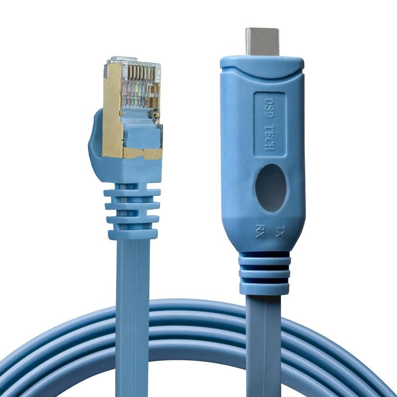 DSD TECH SH-RJ45C USB Type C - RJ45 RS232コンソールケーブル ルーターとスイッチ用