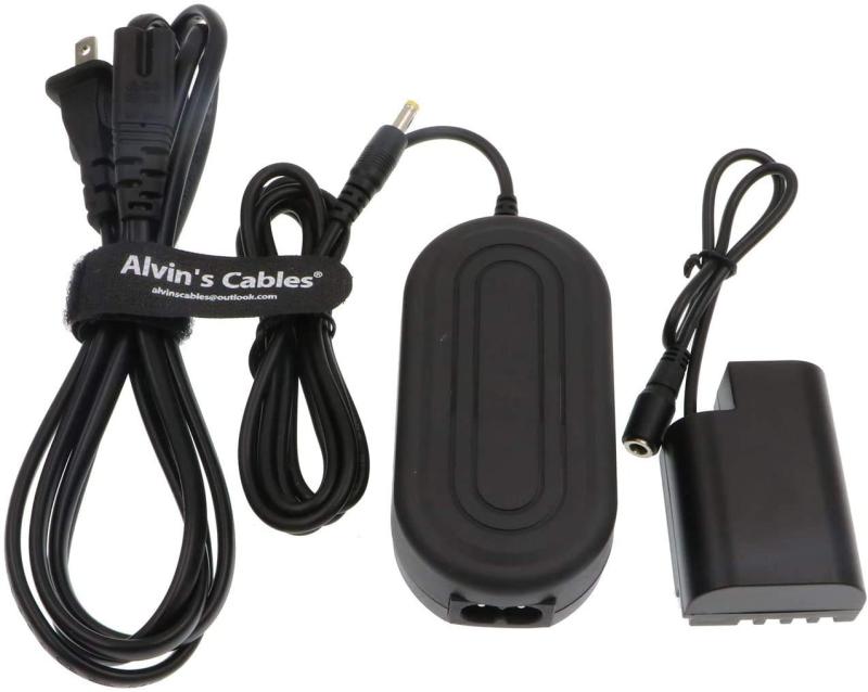 Alvin’s Cables DMW-DCC12 DC カプラー の代替 DMW-AC8 AC 電源 アダプター ケーブル キット Panasonic Lumix 用の DMC-GH3 DMC-GH4 DMC-GH3K DMC-GH4K D...