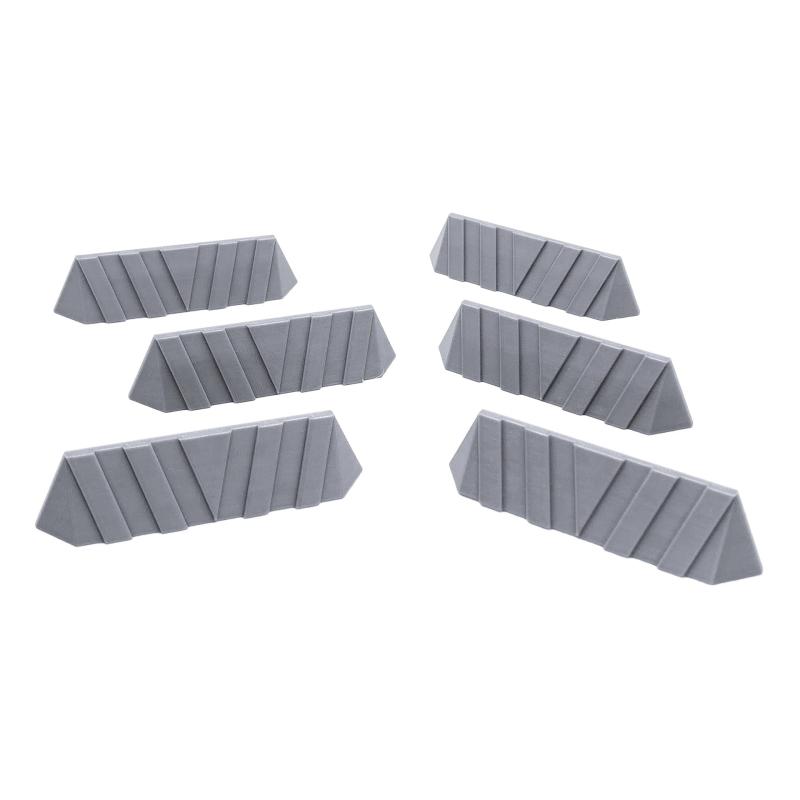 Blockade Walls, 3D Printed Tabletop RPG Scenery and Wargame Terrain for 28mm Miniatures
