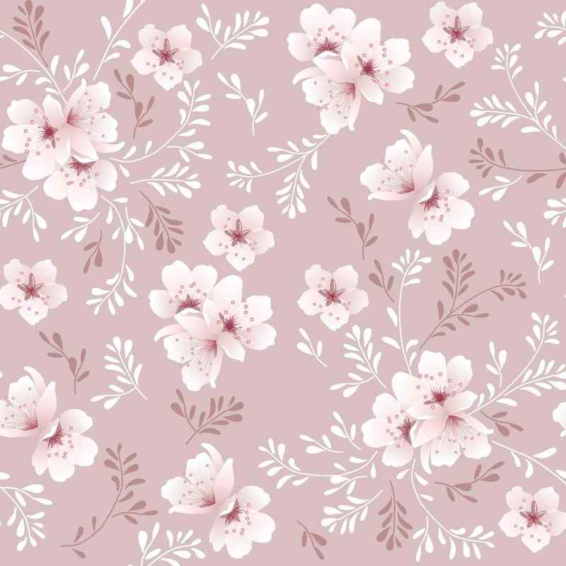 VaryFloral リメイクシート 壁紙 花柄 ピンク 桜 フラワー 多機能 防水/汚れ防止/防油 剥がせる クロス ボタニカル エレガント のり付き リフォーム 補修 ウォールステッカー インテリア