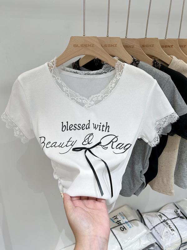 ・カテゴリ: Tシャツ・スタイル: カジュアル、韓系風・主な素材: 綿・ネックライン: クルーネック・袖丈: 半袖・袖型: レギュラースリーブ・シルエット: ゆったり・着丈: ショート丈（約40cm～50cm）・デザイン: 切り替え、無地・...