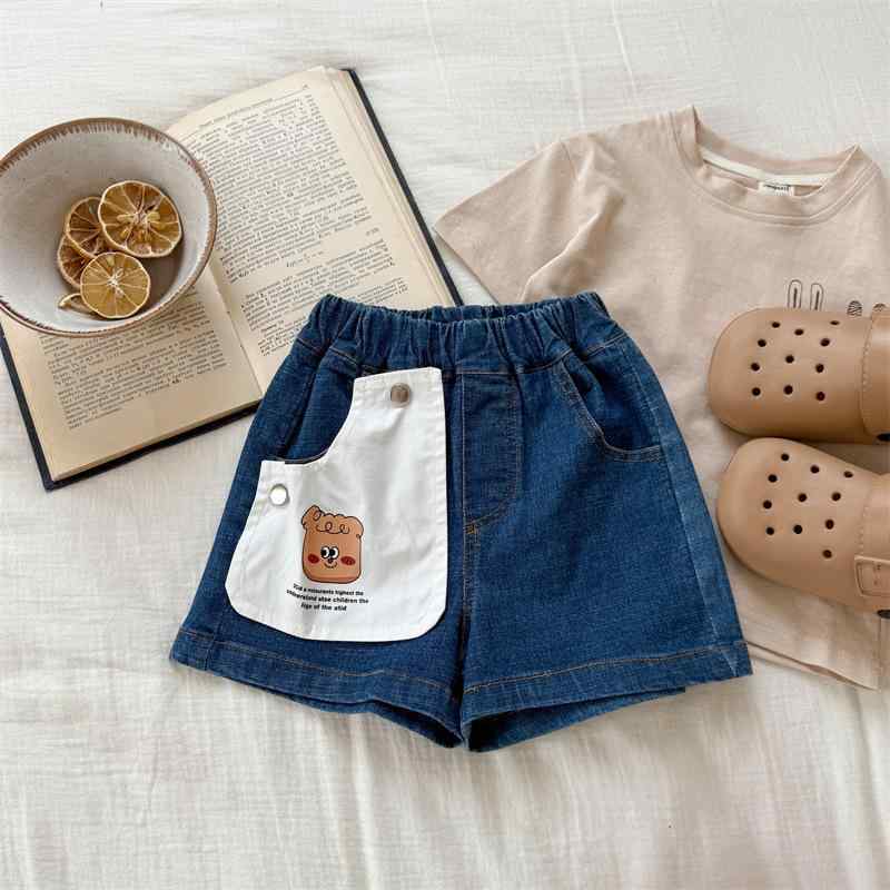 ・カテゴリ: キッズショートパンツ・スタイル: カジュアル・主な素材: 綿60%、ポリエステル40%・安全基準: A類・ズボン丈: ショートパンツ・対象性別: 男女兼用・対象年齢: 中小童（3〜8歳、100〜140cm）・ズボンの種類: デ...