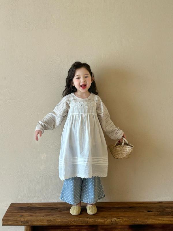 ・カテゴリ: ワンピース、子供用スカート・スタイル: 韓国風・主な素材: 綿80%・対象性別: 女の子・対象年齢: 3～8歳、身長100～140cm・柄: 花柄・生地加工: 柔軟加工・デザイン: キャミソール、プリンセスライン・カラー展開:...